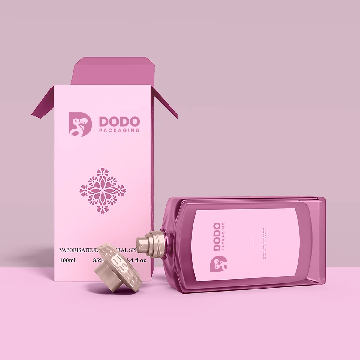 Pink Perfume Boxes | Dodo Packaging Australia